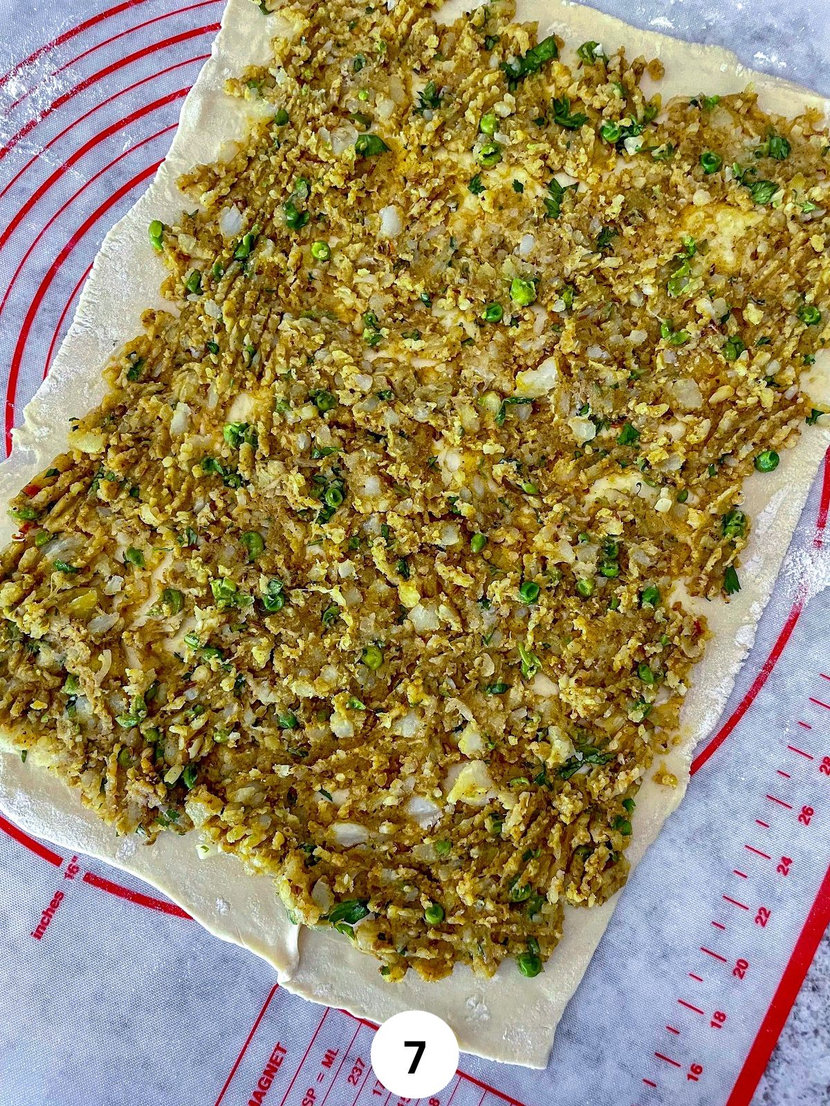 Samosa Pinwheels (Easy Puff Pastry Appetizers) - The Kitchen Docs