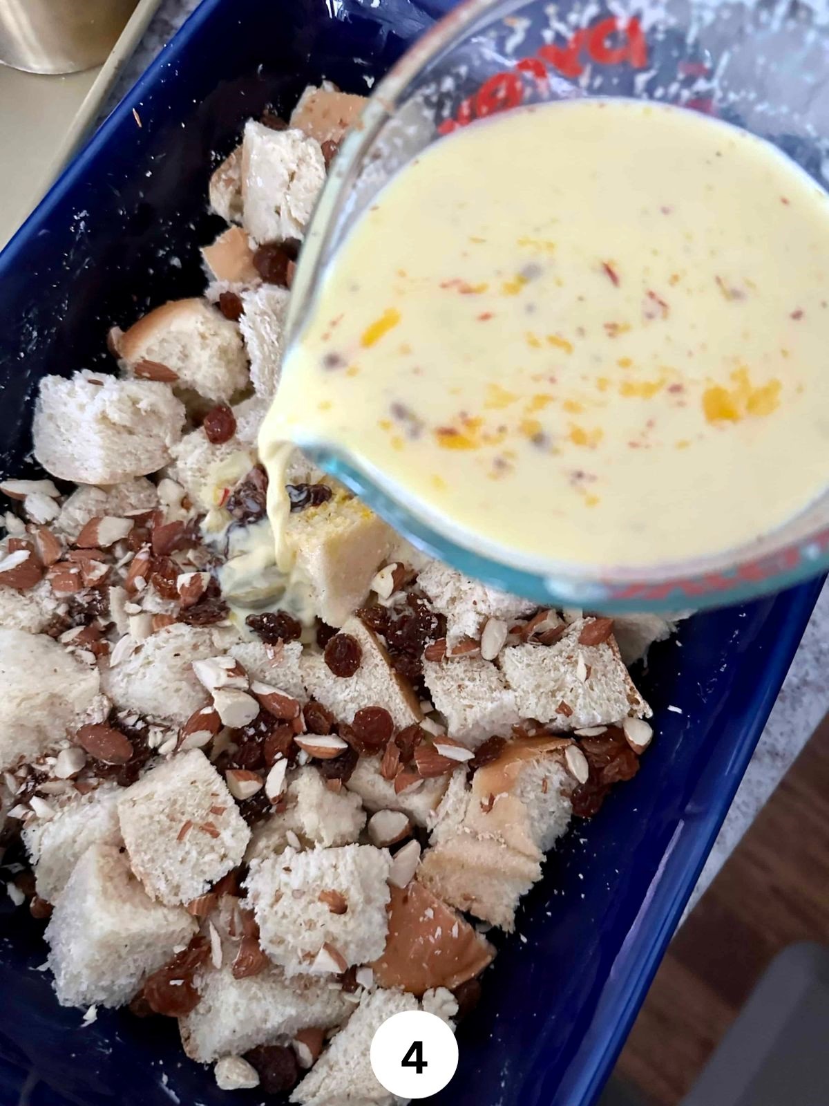 Indian Bread Pudding with Cardamom and Saffron - The Kitchen Docs