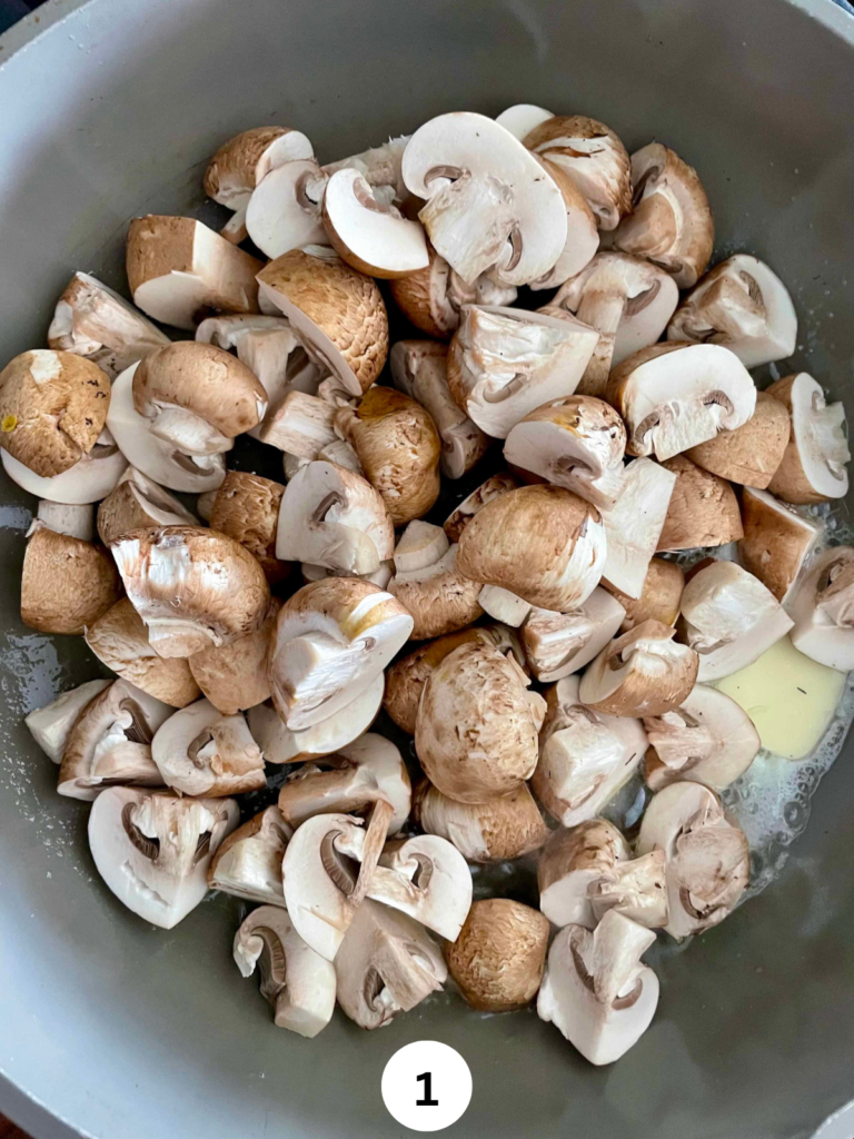 Easy Butter Garlic Mushrooms Recipe with Indian Flavors - The Kitchen Docs
