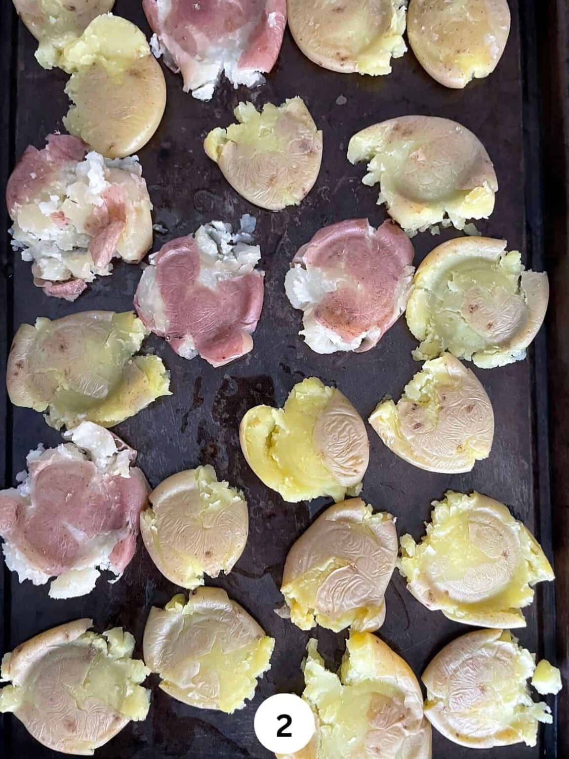 Crispy Smashed Potato Salad with Charred Corn - The Kitchen Docs