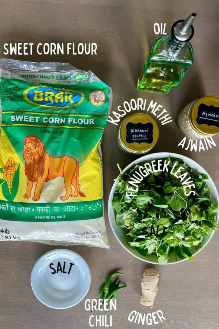 Methi Wali Makki ki Roti (Sweet Corn Flatbread with Fenugreek) - The ...