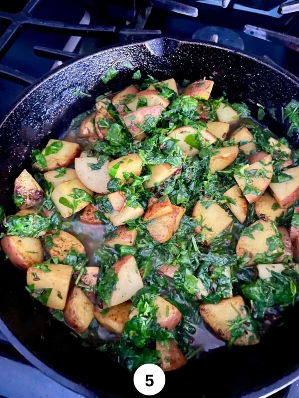 Aloo Methi Recipe - The Kitchen Docs