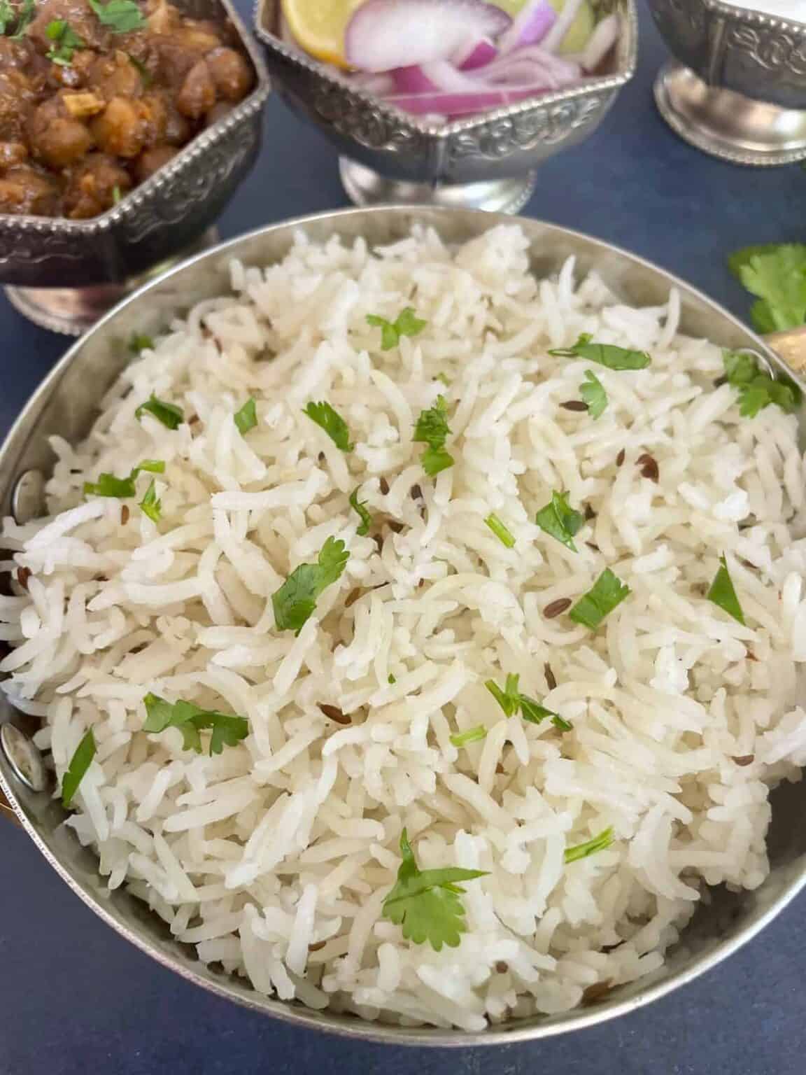 Indian Cumin Rice or Jeera Rice Recipe - The Kitchen Docs